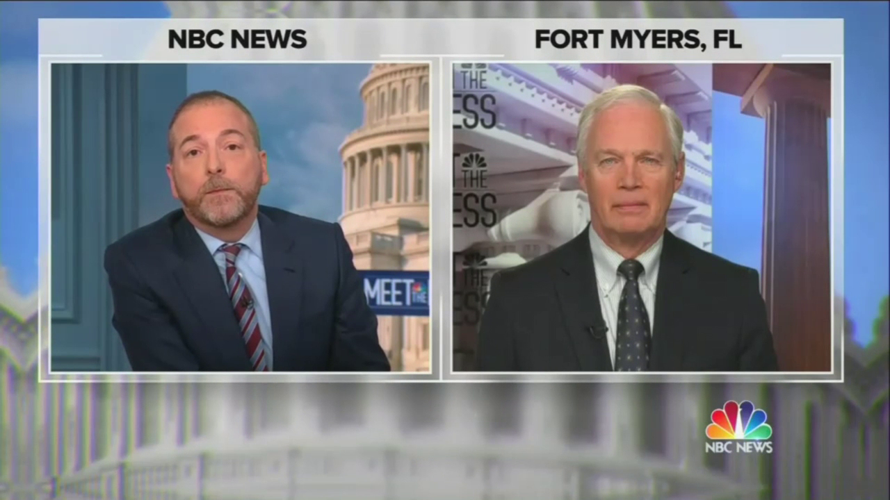 NBC's Todd Claims He's a 'Journalist' & 'Deals in Facts', Ron Johnson ...