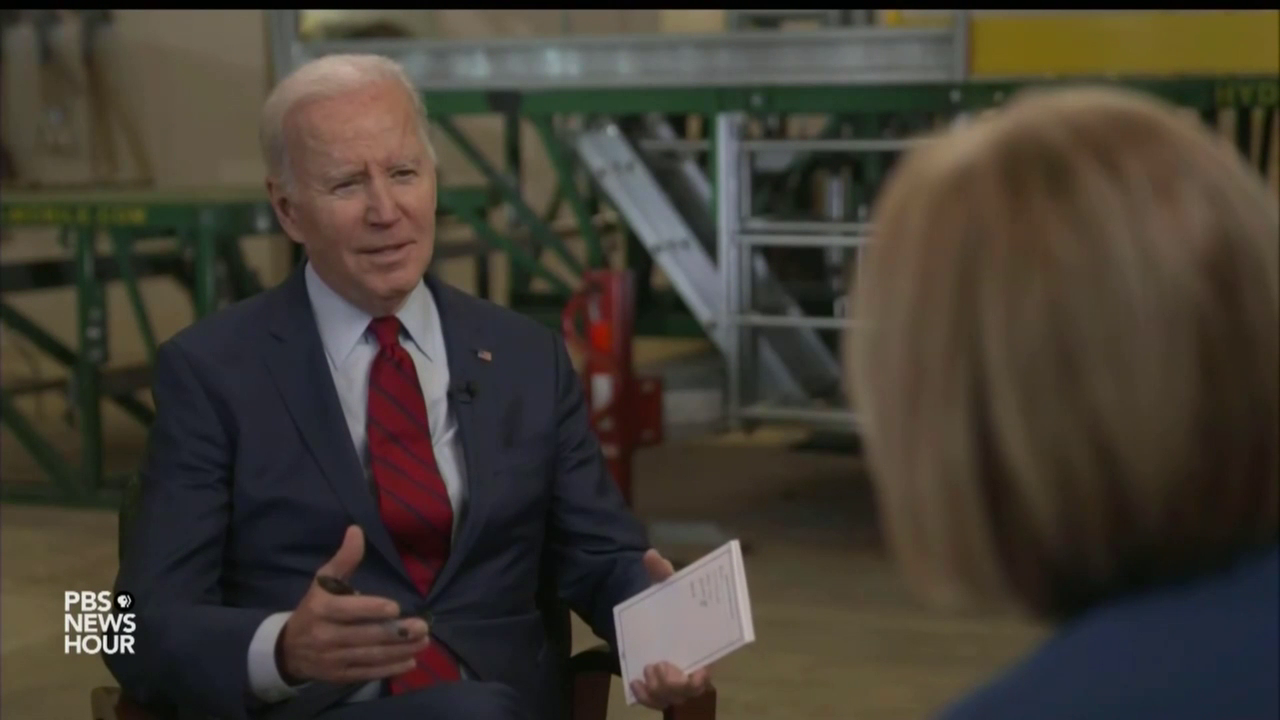 PBS Gives Softball Interview to Biden, Stumped on Low Poll Numbers
