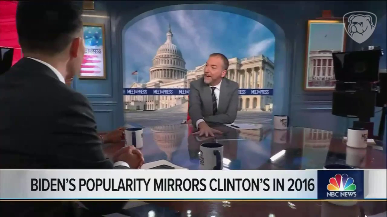 Todd Frets Biden's Collapsing Poll Numbers: Looks Like Hillary in 2016 ...