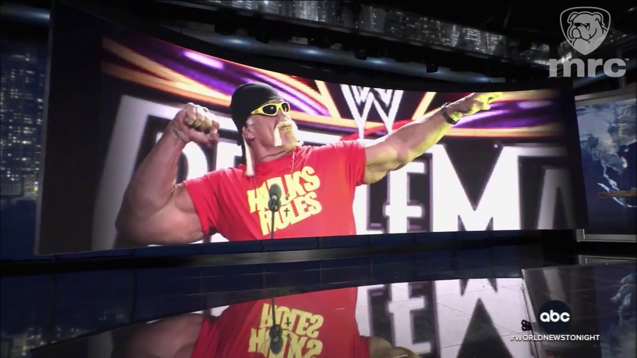 Evening News Coverage of Hulk Hogan's Death is Mixed, At Best