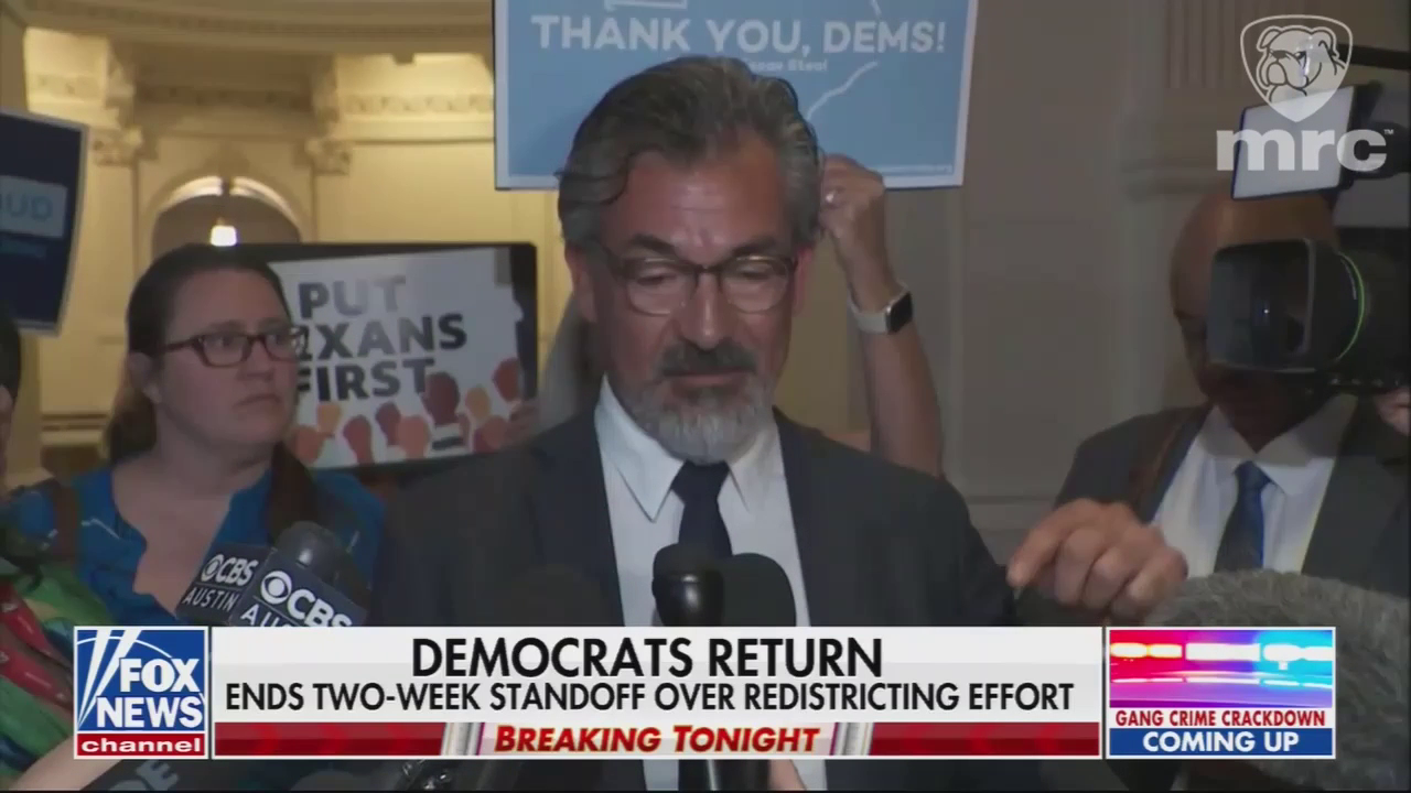 Legacy Newscasts Quiet After Texas Fleebaggers Return to the Capitol | MRCTV