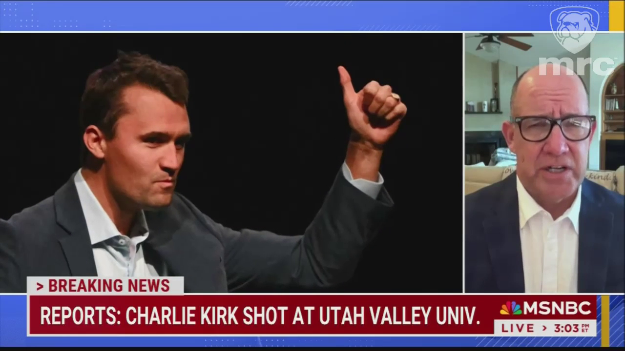 On MSNBC: Matthew Dowd's Awful Reaction to Charlie Kirk Shooting