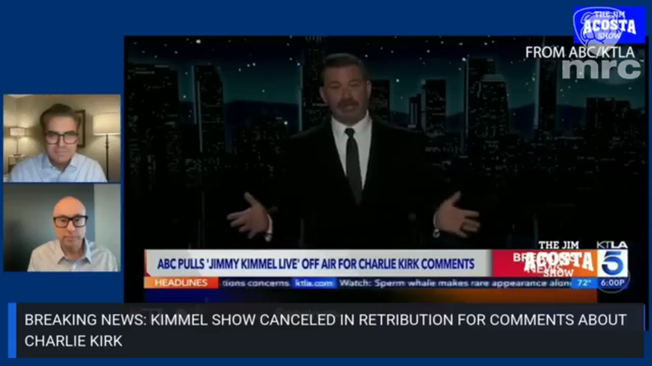 Acosta Doesn't See Anything Wrong With Kimmel's Infamous Remarks | MRCTV