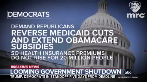 ABC Goes Full DNC During Government Shutdown Preview | MRCTV