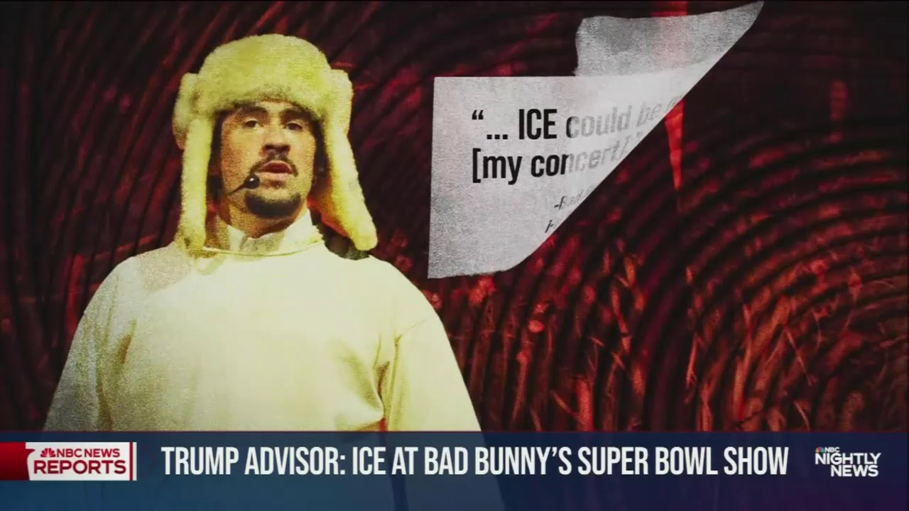 CORPORATE SYNERGY: NBC Dramatically Pushes Bad Bunny ICE Raid Hoax