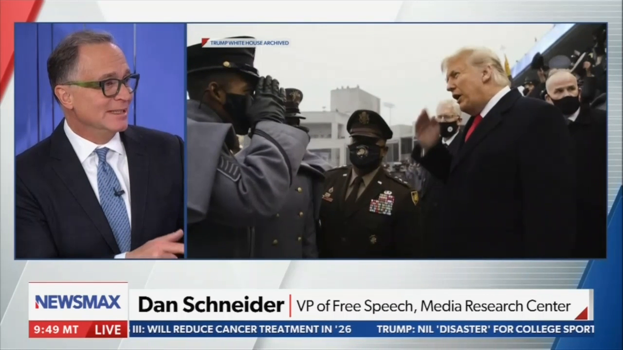 MRC's Dan Schneider on Newsmax's 'Saturday Agenda'
