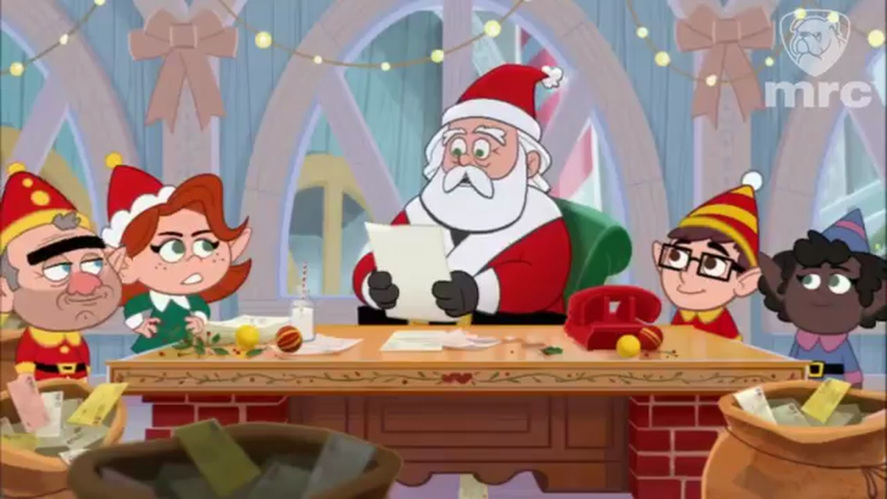 Colbert's Christmas Cartoon Has Trump, ICE Arrest Santa