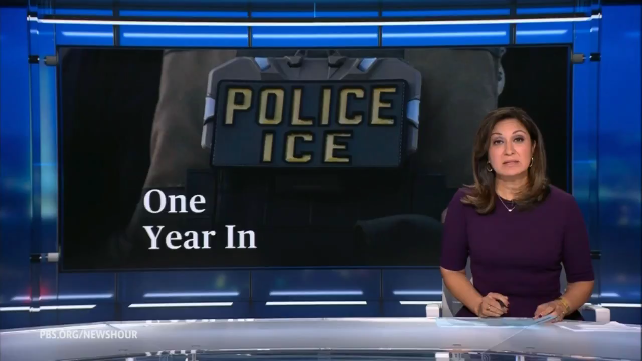 PBS News Hour's Double Standard in Coverage of ICE and Protester Deaths